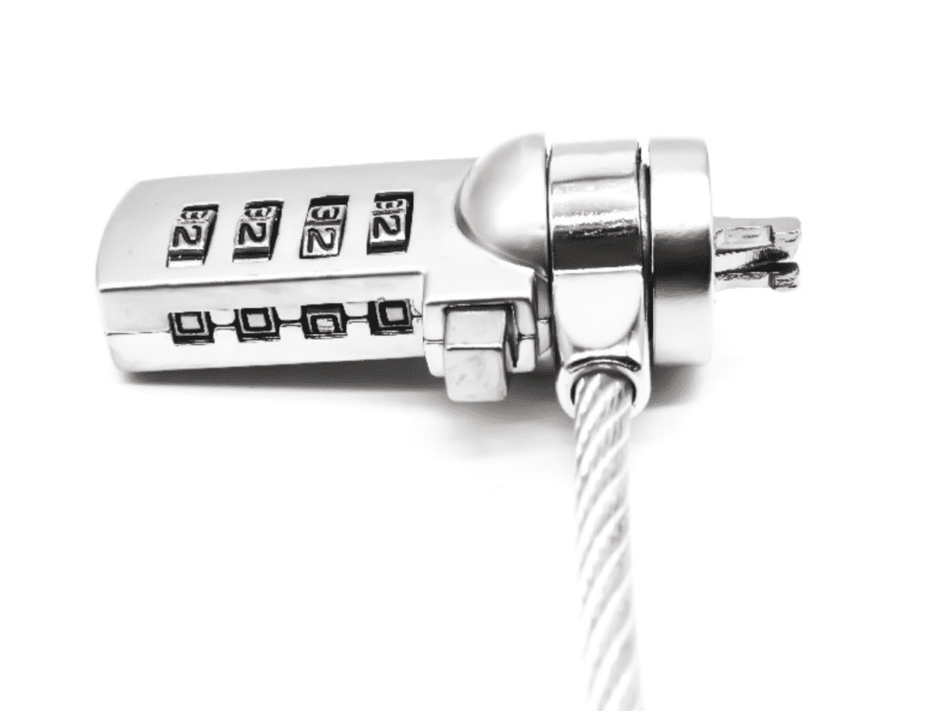 1.8 Keys/Numeric Security Cable Lock .Kensington Compatible] - AT ...