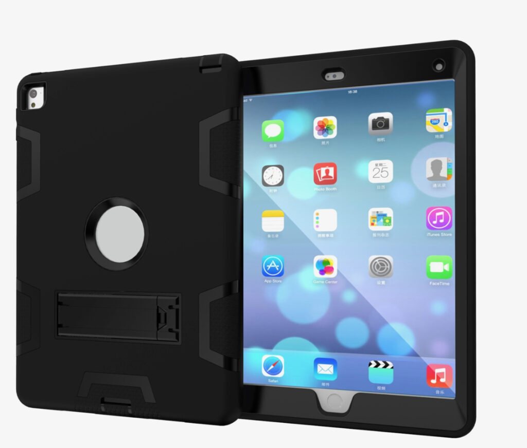🔥iPad 10.2 Rugged Case -L1 with Stand.🔥 Shockproof + Bumper